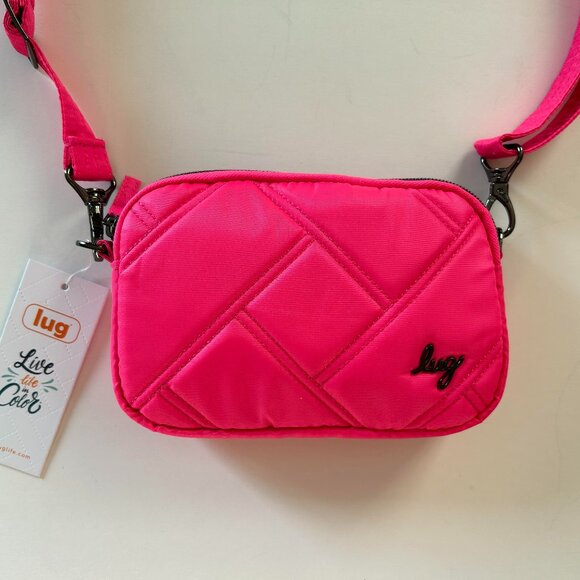lug | Bags | Lug Coupe 2 Convertible Crossbody Bag Magenta Neon Hot ...